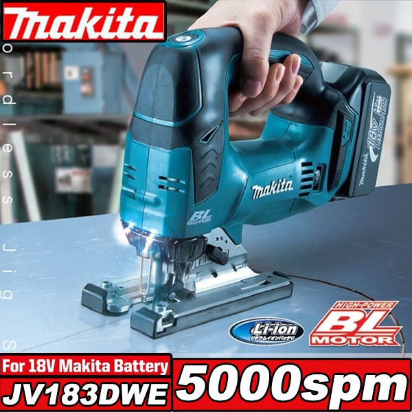 Makita New Top Quality JV183DWE 18V 5000spm Cordless Jig Saw Portable ...