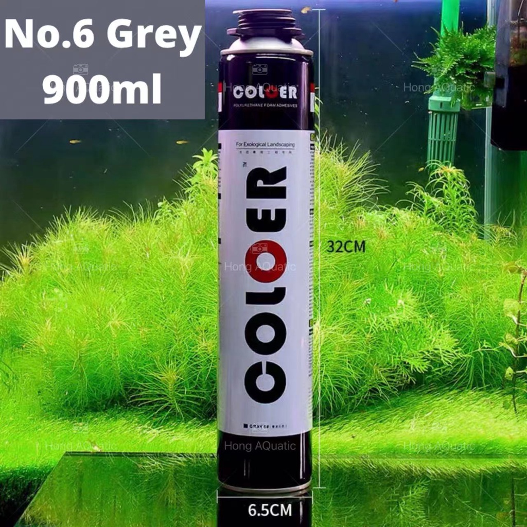 [MIUS ADHESIVE SPRAY FOAM 900g] AQUASCAPE/LANDSCAPE/VIVARIUM/PALUDARIUM ...