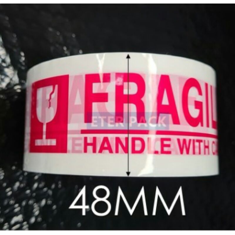 Fragile OPP Tape 50mic x 48mm x 50M | Shopee Malaysia