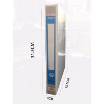 Alba rado 25mm PVC 2D White Ring File A4 Insert Binder P252D Fail Putih ...