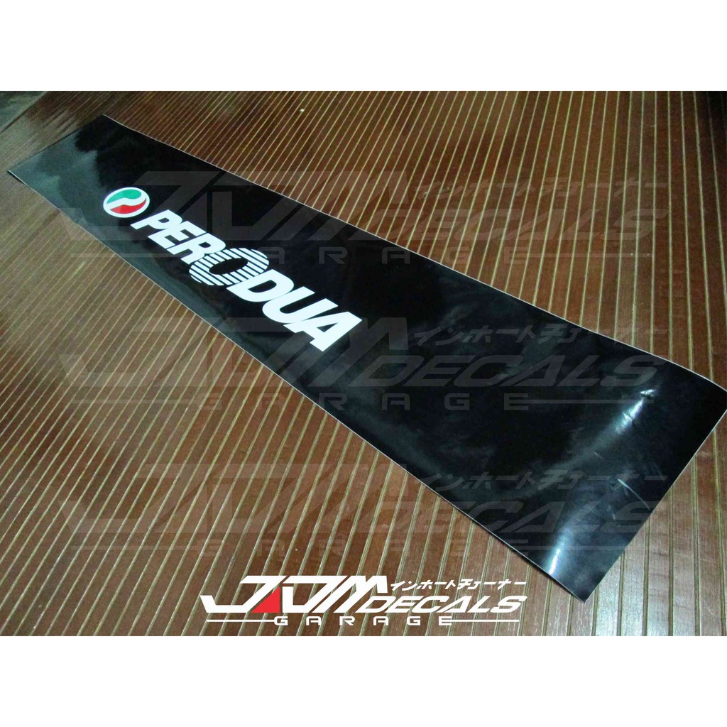 Perodua Old Logo Windshield Banner Sticker | Shopee Malaysia