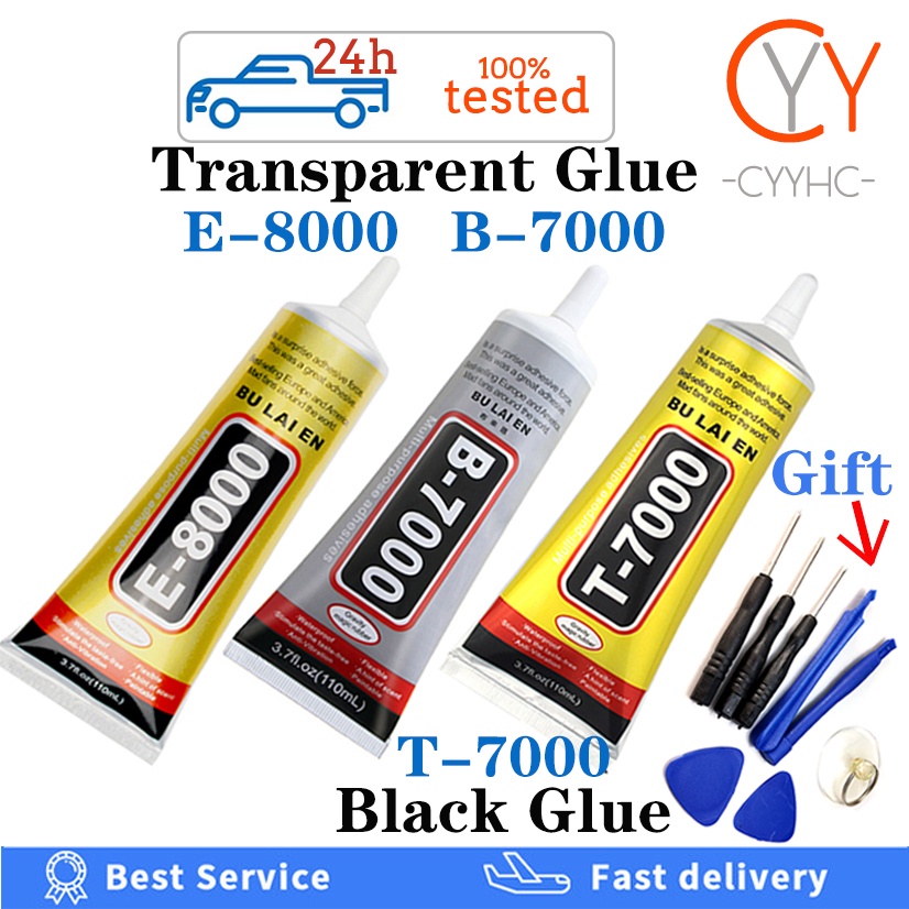 Liquid Glue E8000 T8000 B7000 T7000 PCS 15/50ml Multipurpose adhesive adhesive for epoxy resin ...