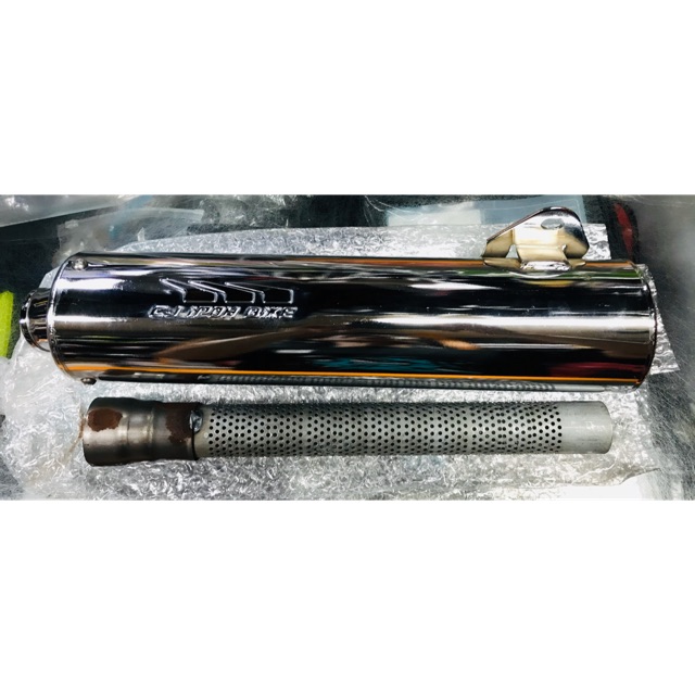 Y01 WAVE125X EXHAUST MUFFLER BOX RACING ONLY CJ IPOH | Shopee Malaysia