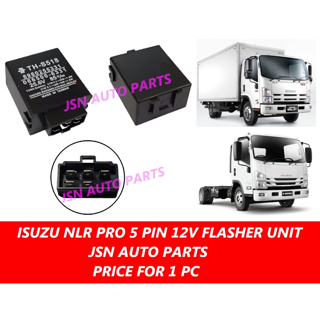ISUZU NLR PRO 5PIN 12V FLASHER UNIT MADE IN TAIWAN | Shopee Malaysia