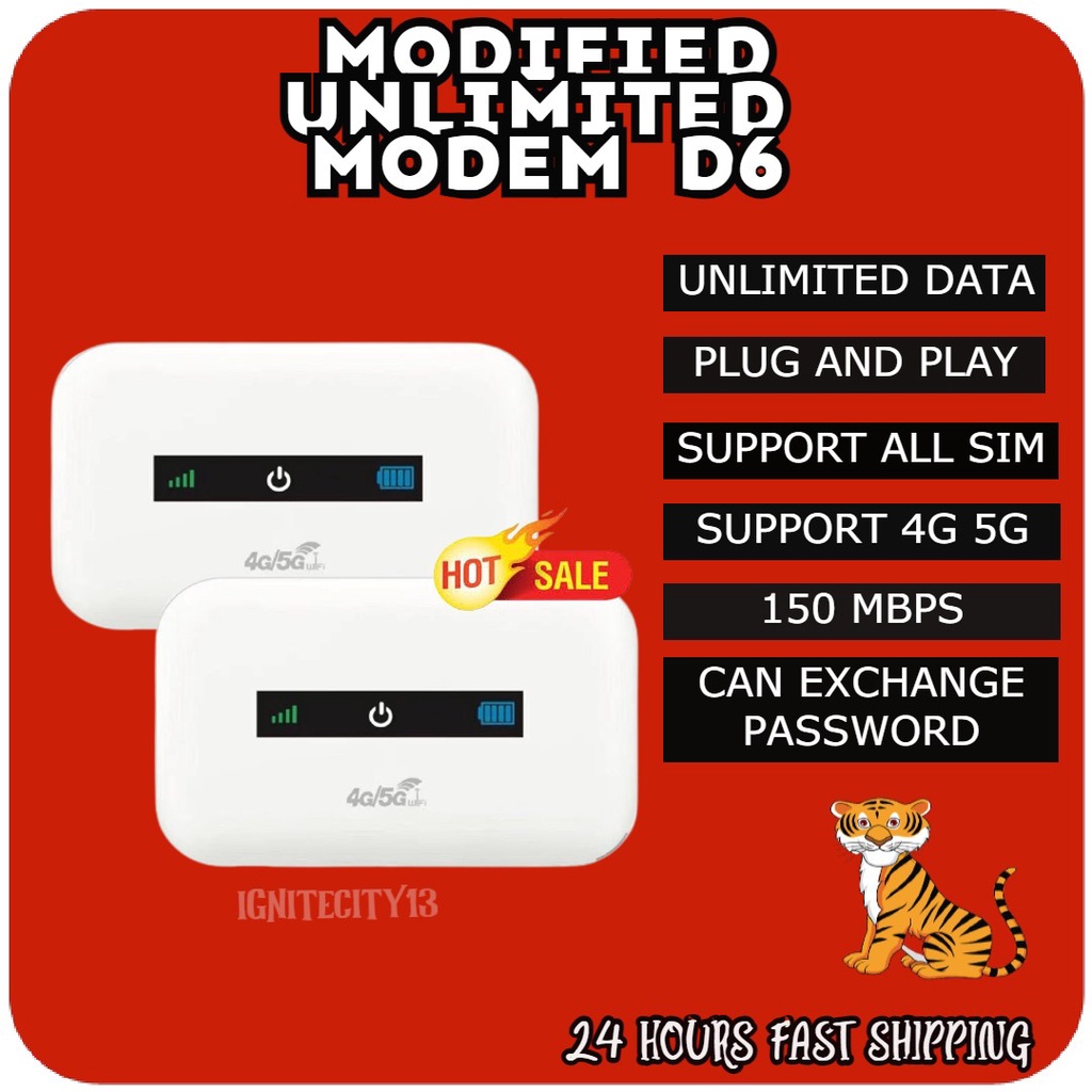 [LifeTime Warranty][100%Original] Modified Unlimited Hotspot 4G LTE ...