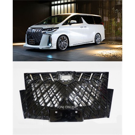 TOYOTA ALPHARD 2018 WALD STYLE FRONT GRILL | Shopee Malaysia