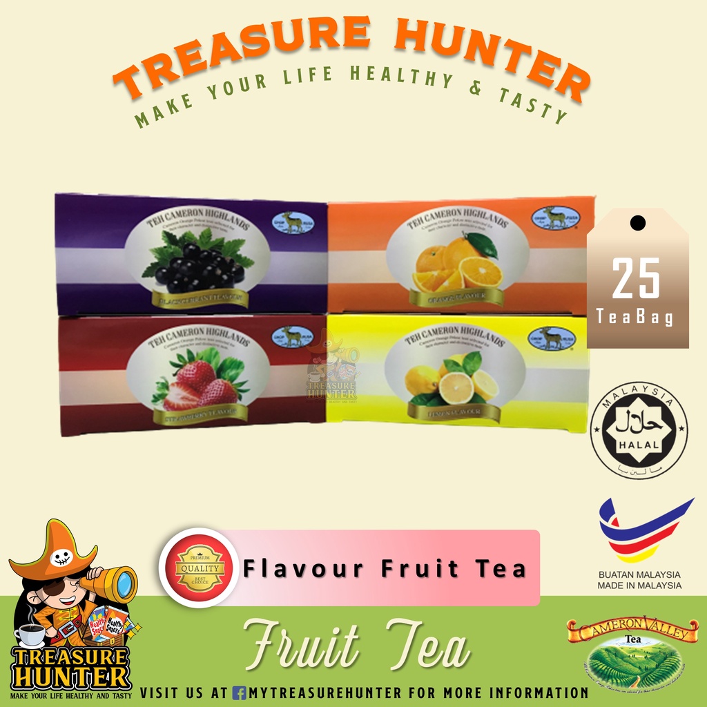 Bharat Tea Cap Rusa Pek Ekonomi dari Cameron Valley 4 Perisa Istimewa ...