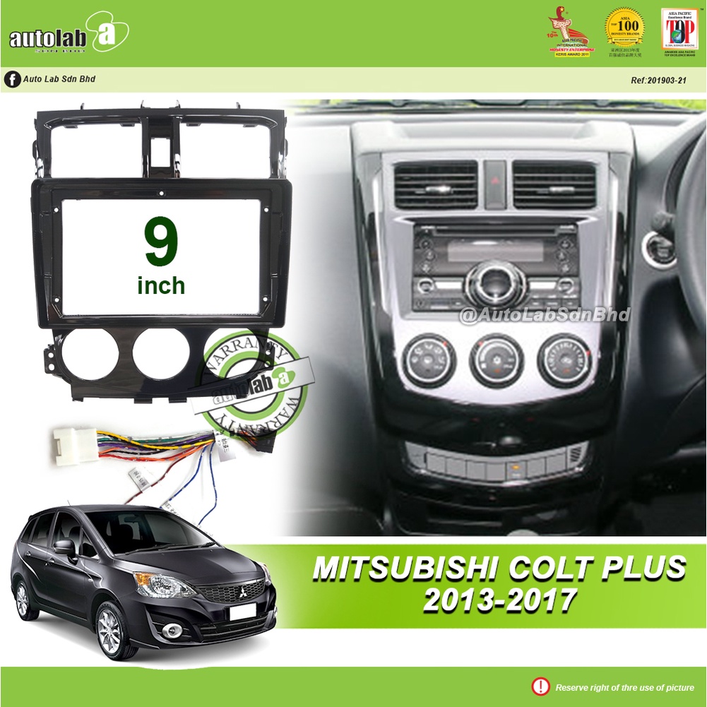 Android Player Casing 9“ Mitsubishi Colt Plus 2013-2017 (with Socket Mitsubishi) | Shopee Malaysia