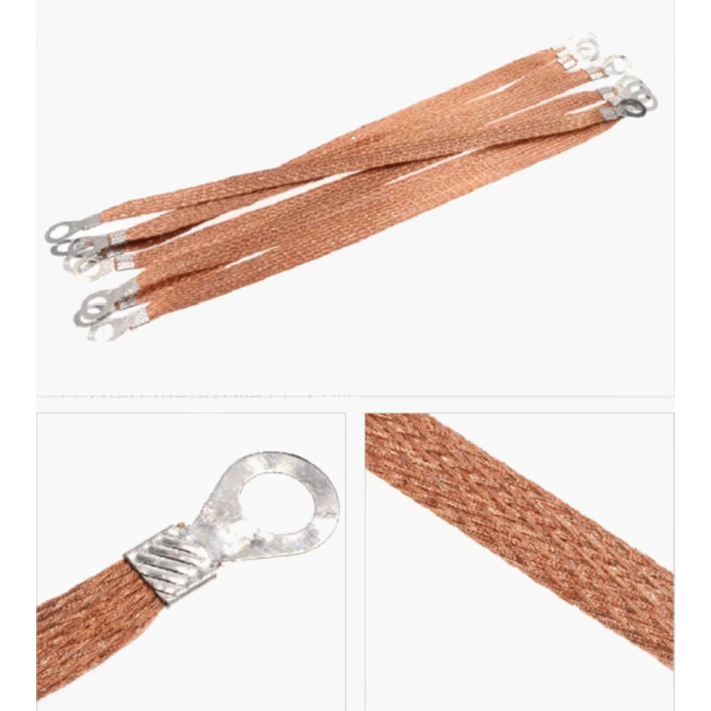 Ready Stock Full Copper Grounding Cable braided@grounding lipan(Beli 5 ...