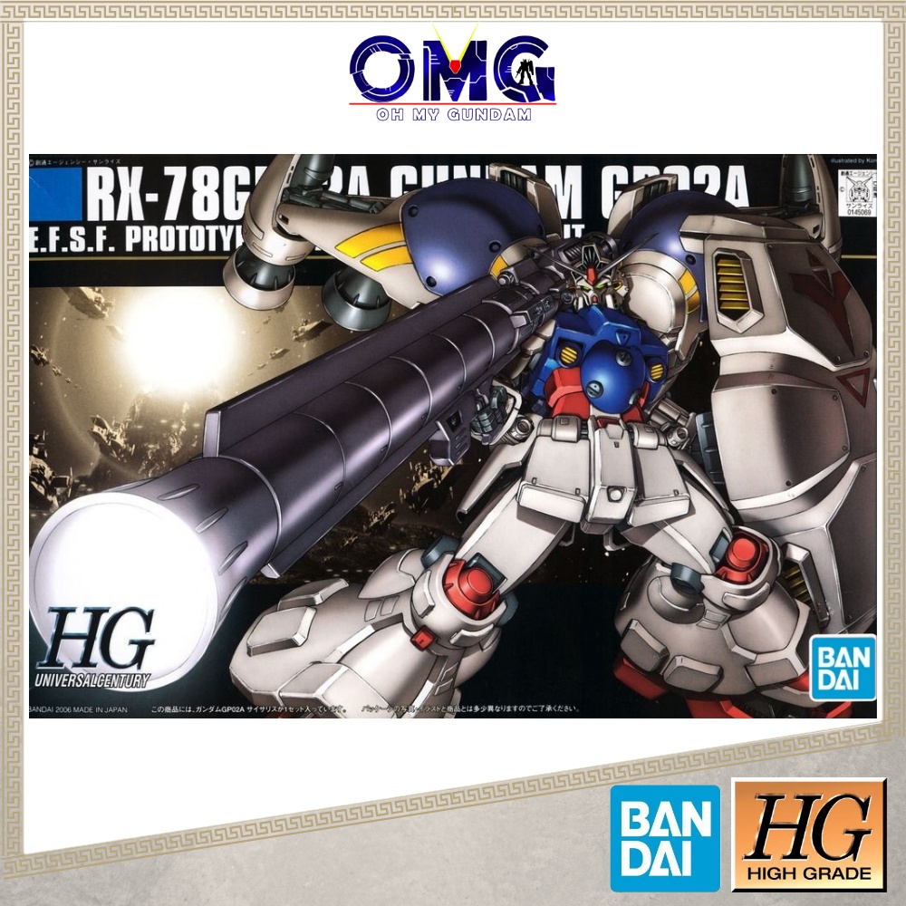 Bandai HGUC RX-78 GP02A Gundam GP02 Physalis HGUC RX-78 GP-02A HG RX78GP02A RX 78 GP02A ...