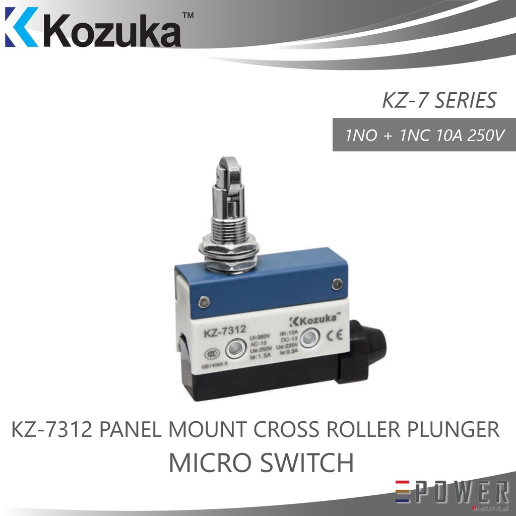 KOZUKA IP65 KZ-7 SERIES KZ-7312 MICRO SWITCH 1NO 1NC 250V | Shopee Malaysia