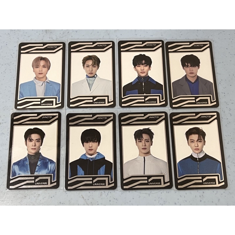 NCT 2021 UNIVERSE JEWEL CASE UNIVERSE CARD PHOTOCARD TRADING CARD ...