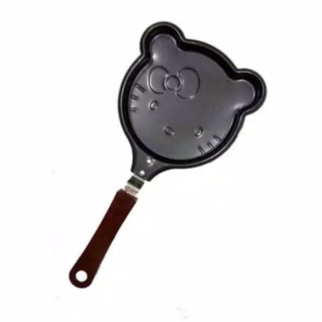 Teflon Mini Frying Pan Hello Kitty Character Motif | Shopee Malaysia