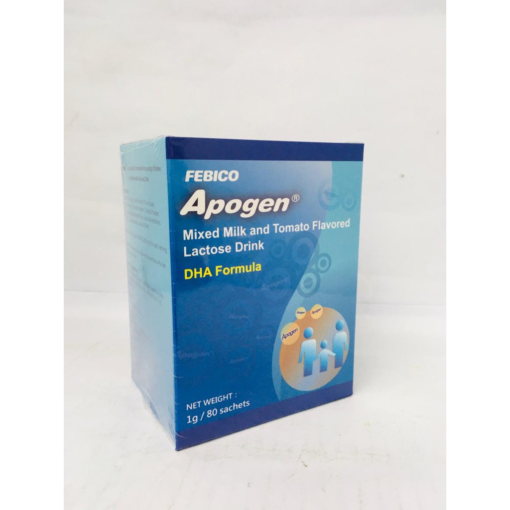 Febico Apogen Granule 80 sachets (EXP:11/2026) | Shopee Malaysia