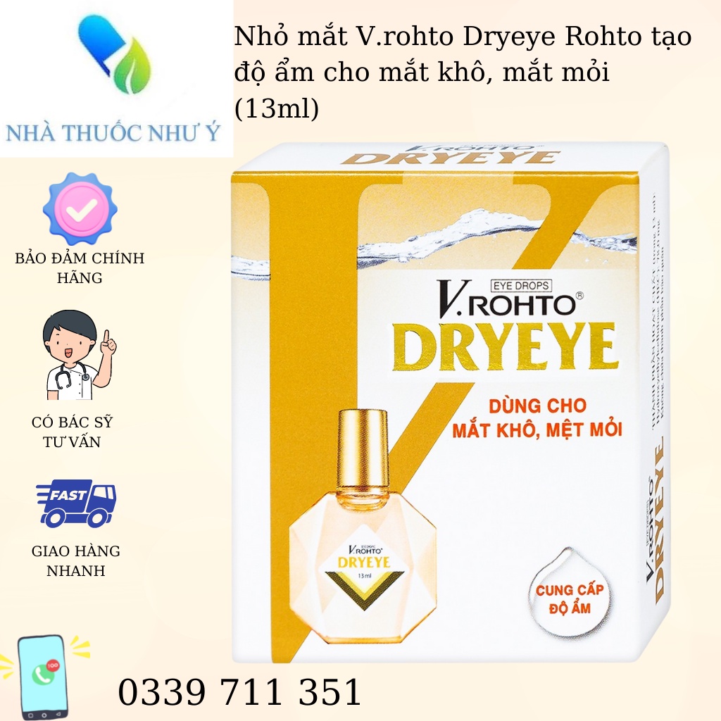 (Genuine Company product - with VAT invoice) V.rohto Dryeye Rohto eye ...