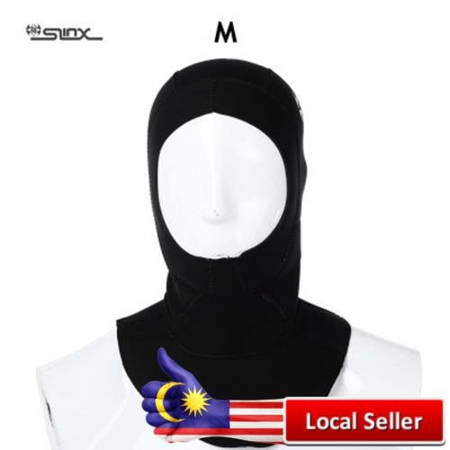 SCUBA DIVING SWIMMING WARMING HOOD CAP WETSUIT WATER RESISTANT FACE ...