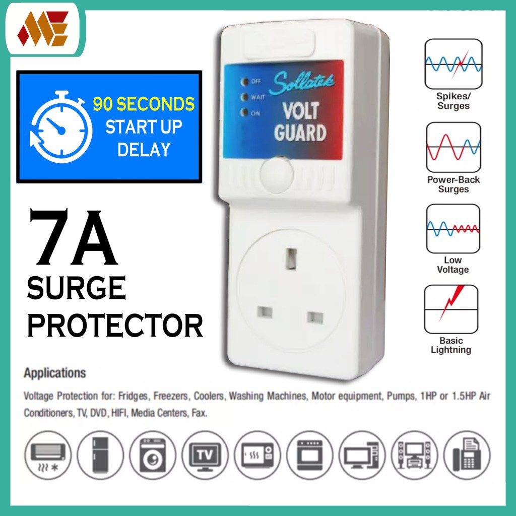 Natural Automatic voltage regulator 7A Volt Guard / Surge Protector ...