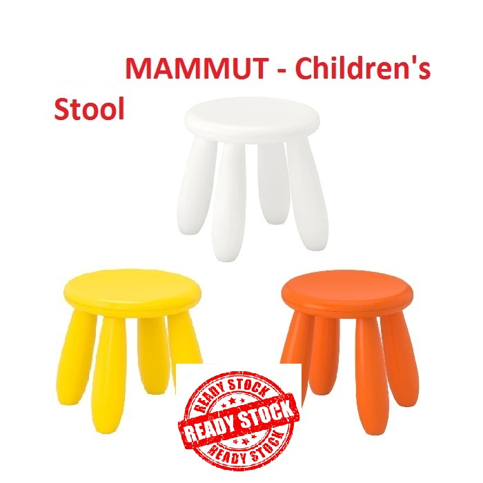 MAMMUT Children Stool in/outdoor Table Chair (Ready Stock) | Shopee ...