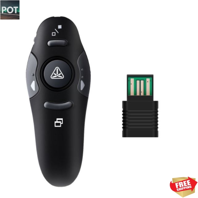 [LOCAL] Wireless Laser Presenter Clicker RF USB PowerPoint PPT Remote ...
