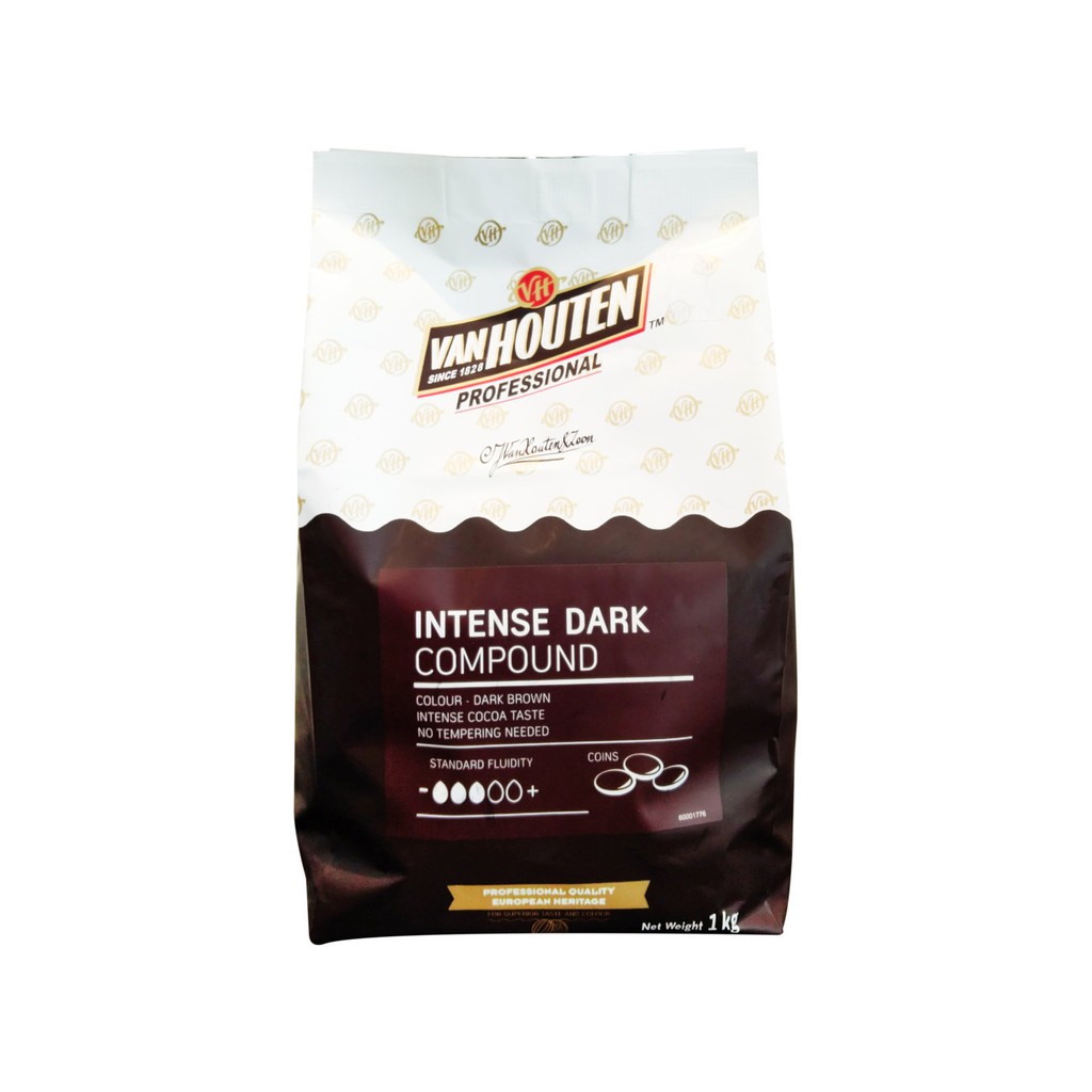 Van Houten Professional Dark / Milk / White Compound Coin - 1Kg ...