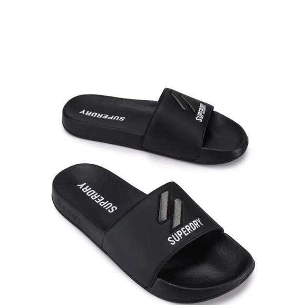SUPERDRY POOL SLIDES (UNISEX) | Shopee Malaysia