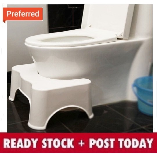 TOILET SQUATTY STEP STOOL BATHROOM POTTY SQUAT AID FOR CONSTIPATION ...