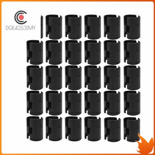 74-Packs Wire Shelf Clips Wire Sheing Shelf Lock Clips for 1 Inch Post ...