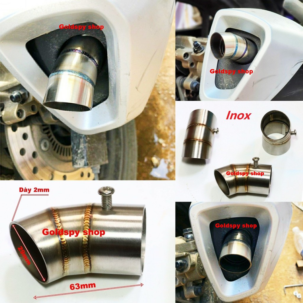 [INOX 304] Winner X exhaust pipe - Winner X exhaust pipe - Winner X ...