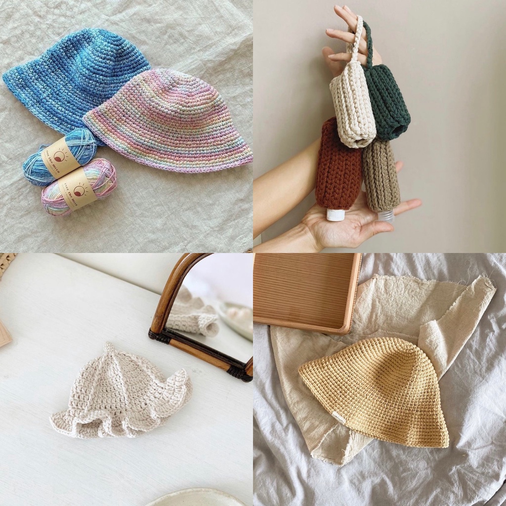 READYSTOCK 🌙crochet diy kits with video tutorial for beginners | Shopee ...