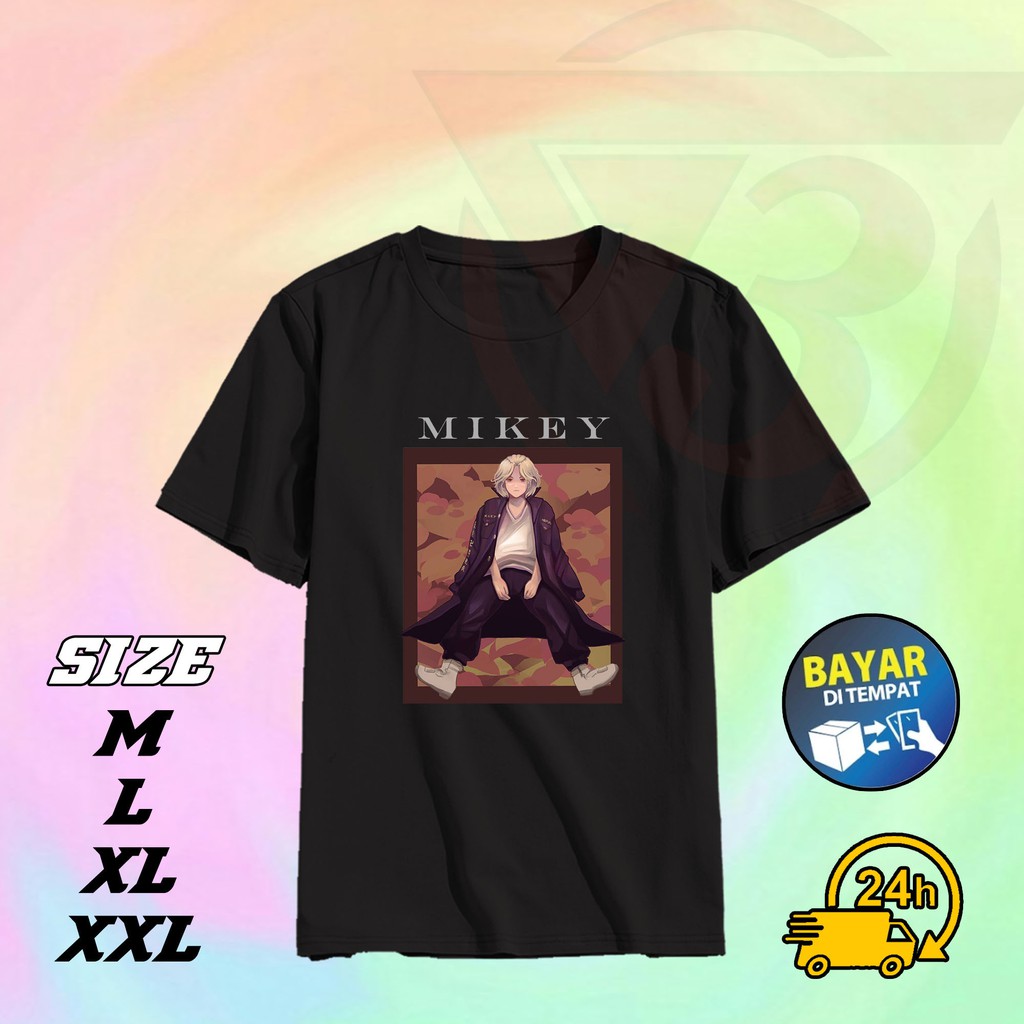 Mikey Shirt (G-84) | Tokyo REVENGERS ANIME T-Shirt | Manji GANG SANO ...