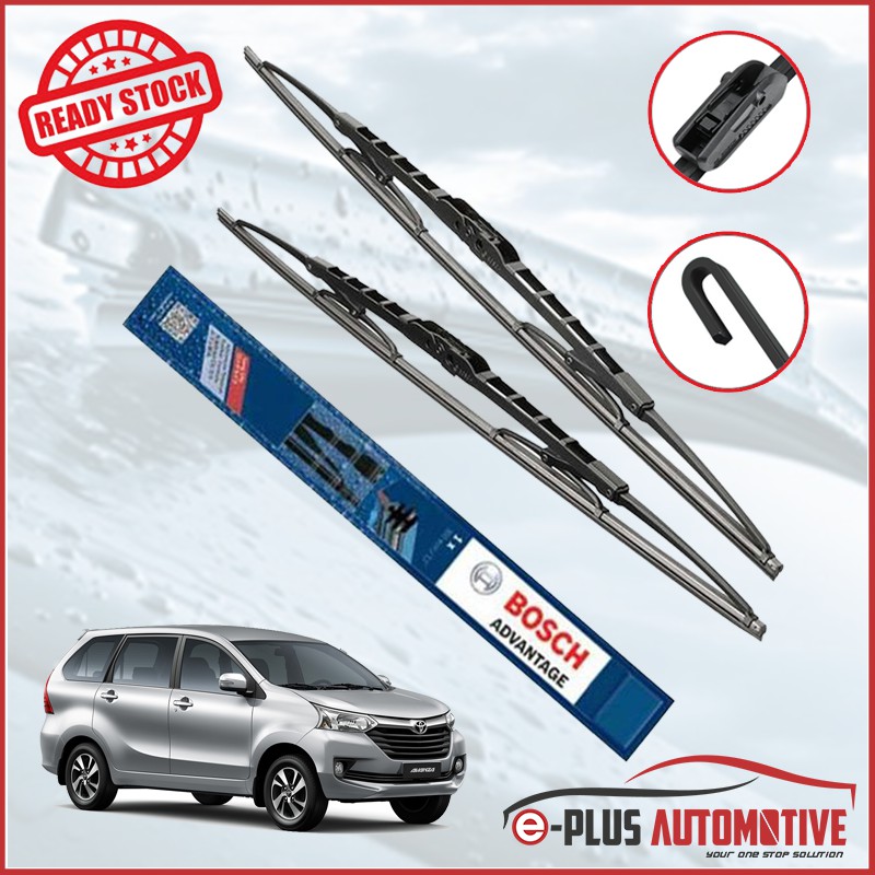 Toyota Avanza 2013-2019 Original Bosch Advantage Windshield Wiper Blades Set (20 / 16) | Shopee ...