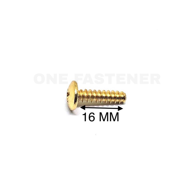 100 Pcs Bolts Only GOLD SCREWS Body Screws Vario M4X16 GOLD Worm honda ...