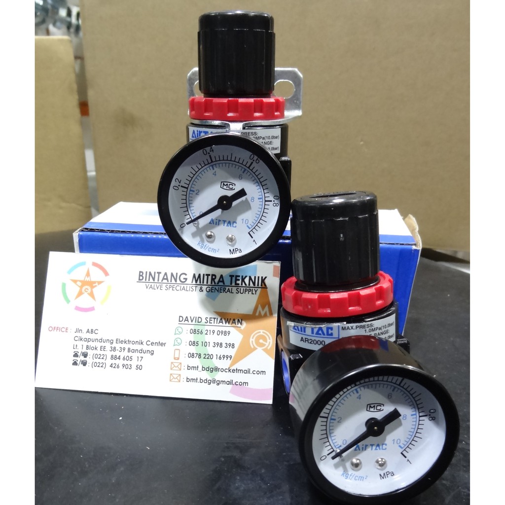 AIRTAC AR2000 AIR PRESSURE REGULATOR | Shopee Malaysia