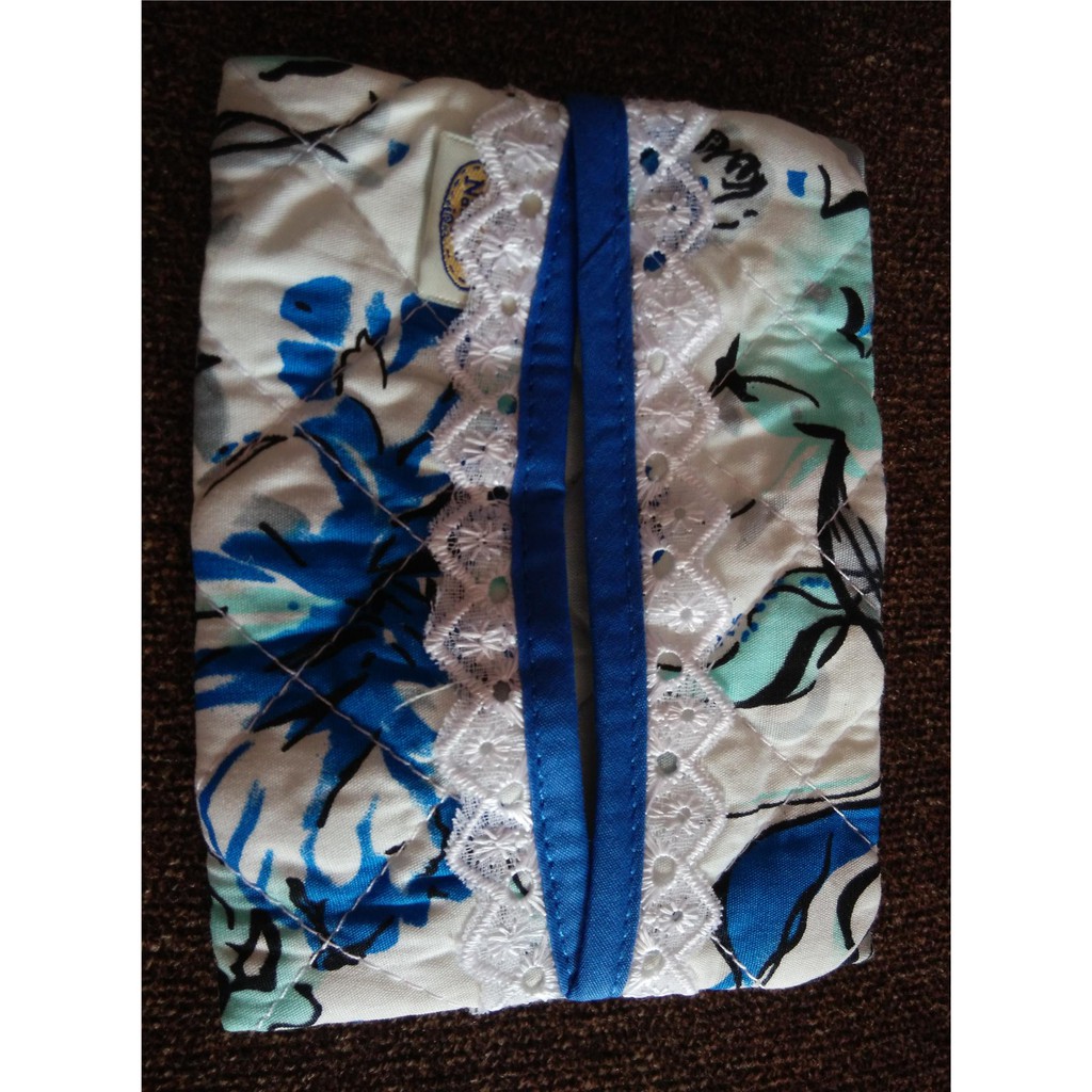 ORIGINAL NARAYA TISSUE BAG - Blue Flower | Shopee Malaysia