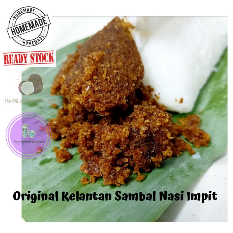 ORIGINAL SAMBAL NASI IMPIT ABE POJEY / SAMBAL NYOR PANTAI TIMUR ...