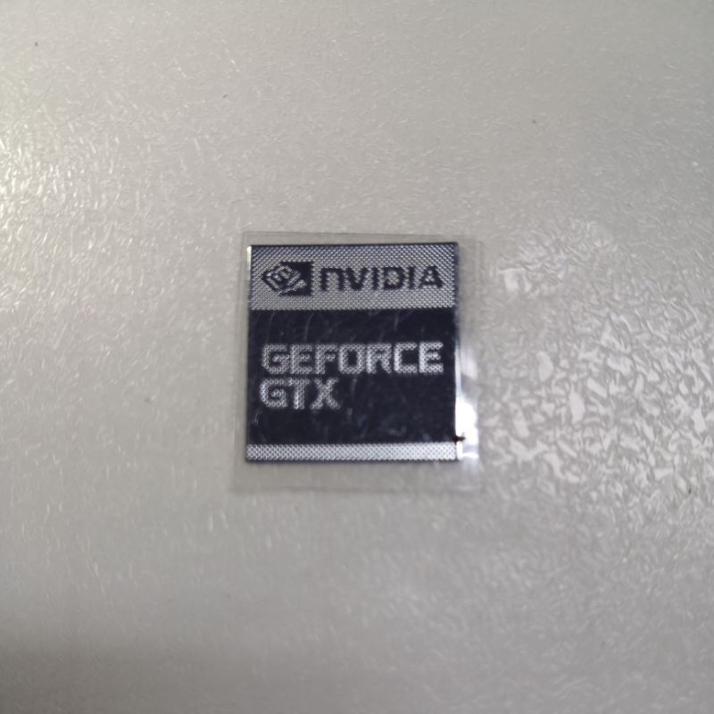 Metal Stickers Window 10 Pro Window 8 Nvidia Geforce GTX RTX CPU i9 i7 ...