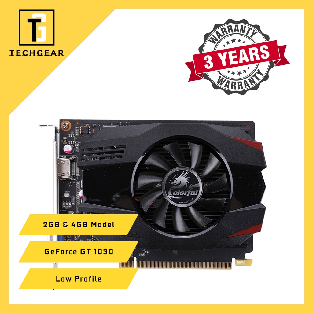 Colorful GeForce GT 1030 Graphics Card ( 2GB / 4GB ) | Shopee Malaysia
