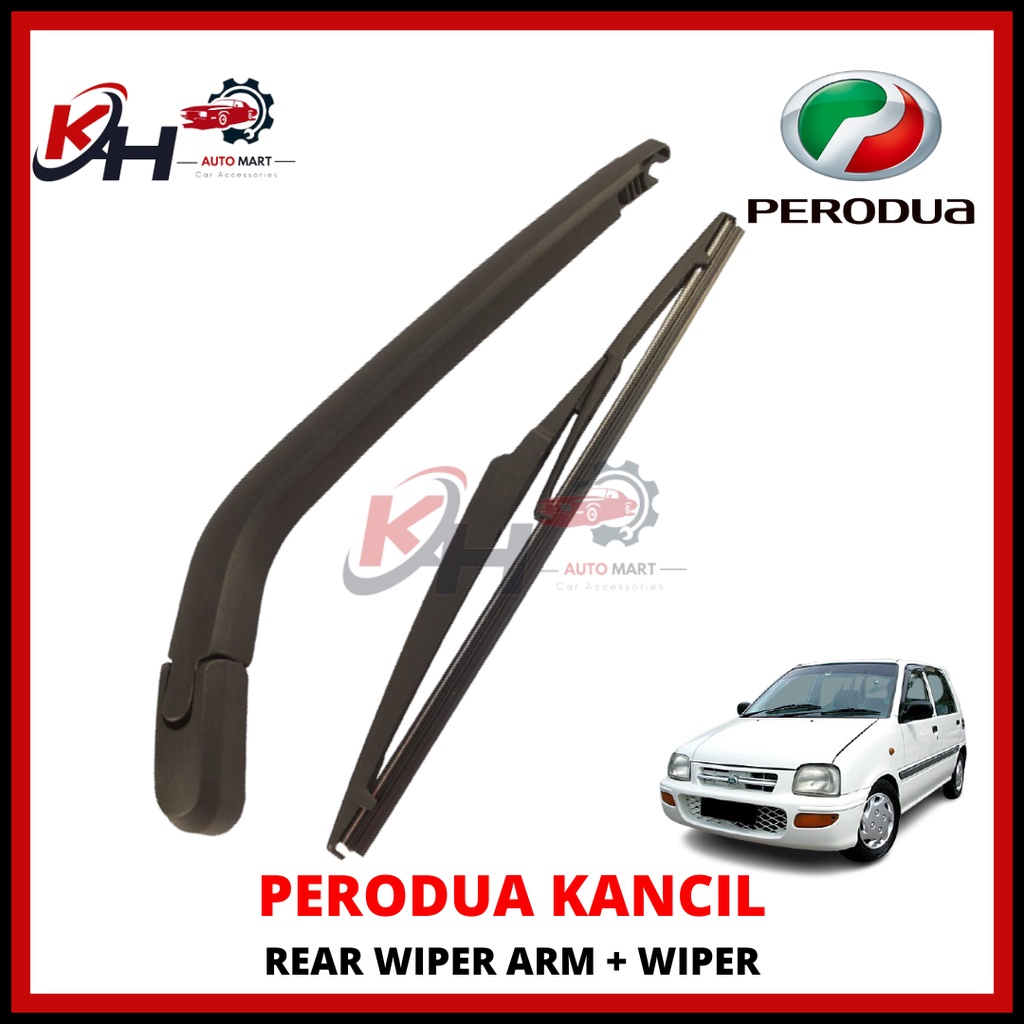 PERODUA KANCIL 660 850 Rear Wiper Arm + Wiper (OEM) Car Rear Viper Arm ...