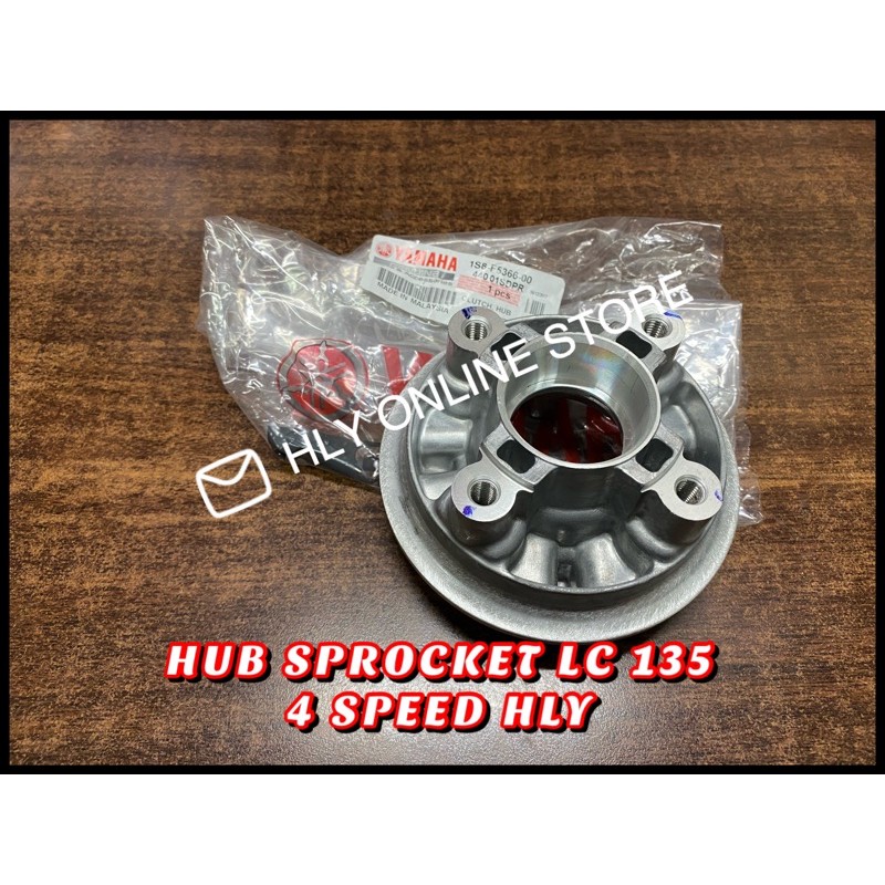 Hub Sprocket Yamaha LC135 4 Speed 100% Original HLY ( V1 to V6 ) Hub ...