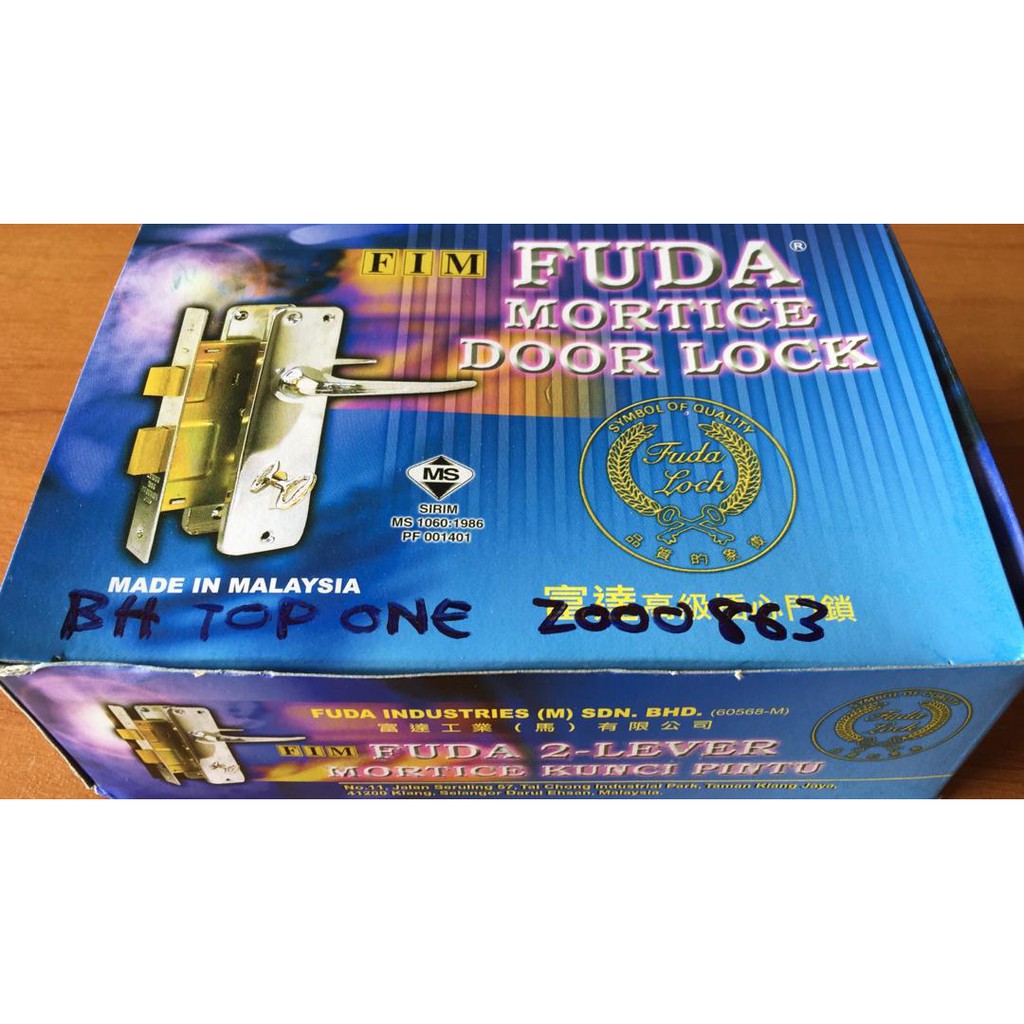 Fuda Lock / Door Handle / Mortice Door Lock | Shopee Malaysia