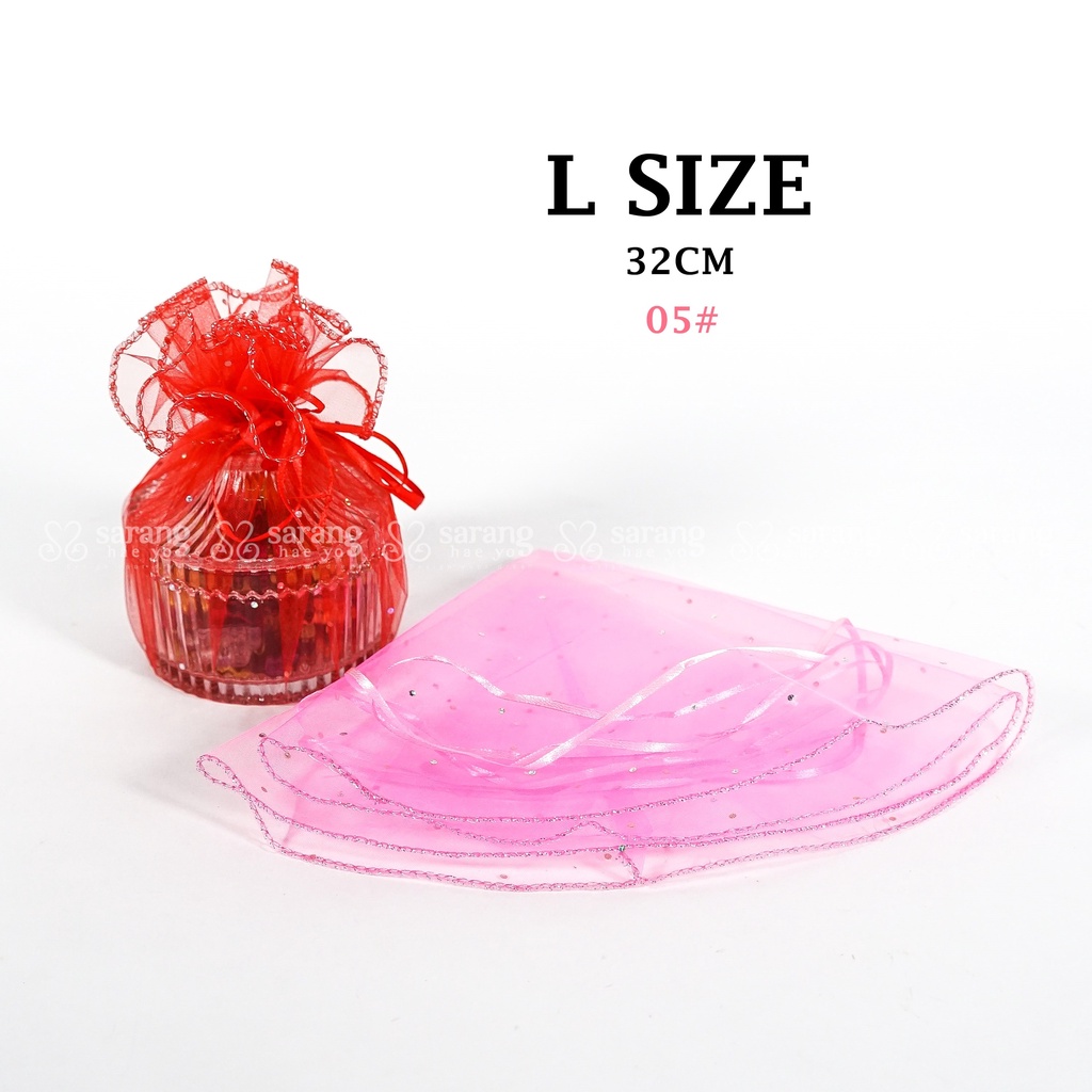 10pcs Uncang Organza telur Uncang Door Gfit Goodies Gula Door Gift ...