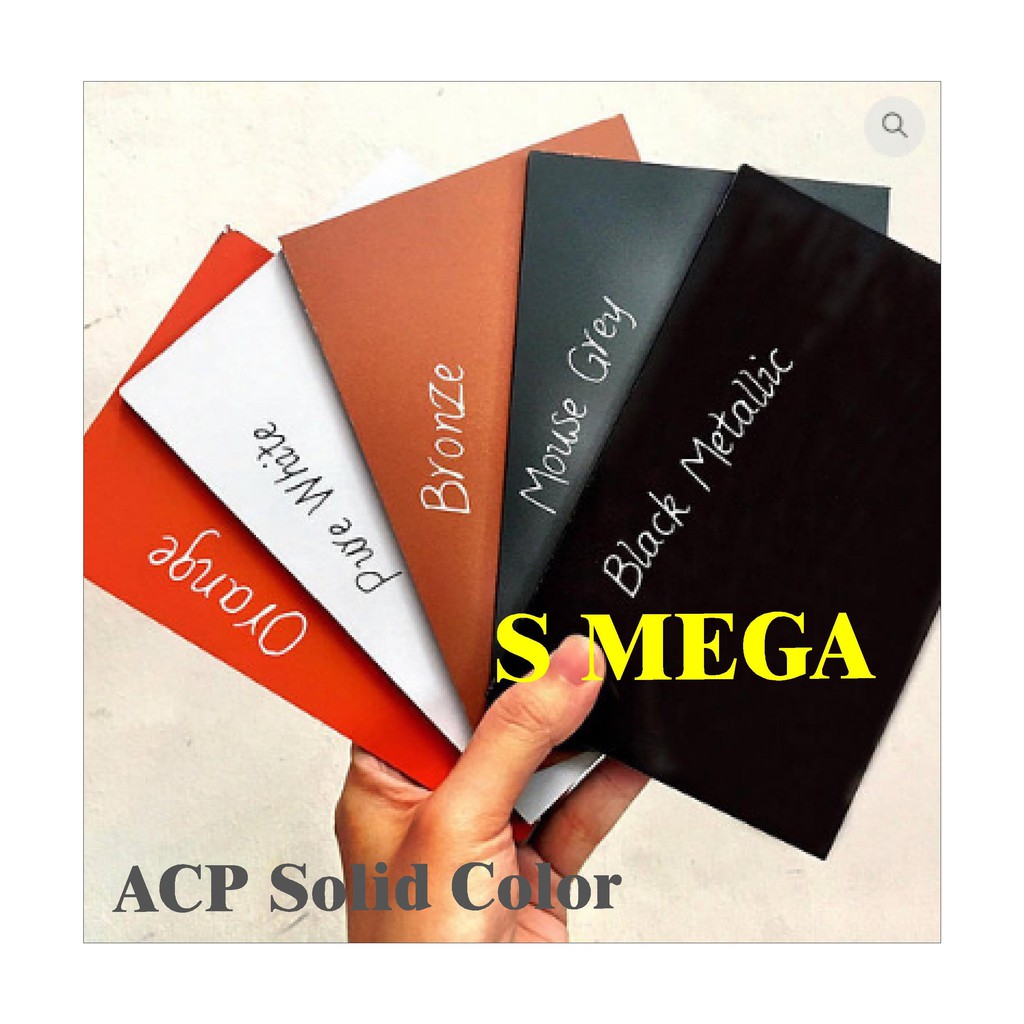 SMEGA 2PCS Cabinet Aluminium Composite Panel ACP [Size: 2FT x 4FT ...