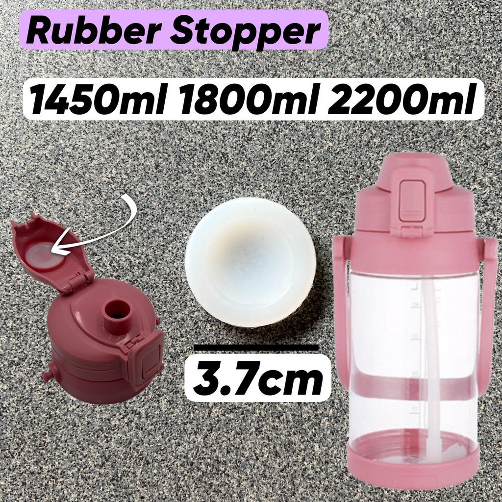 Big Bottle Accessories Water Bottle Rubber Ring Stopper Press Button Bottle Cap Lid 2000ml ...