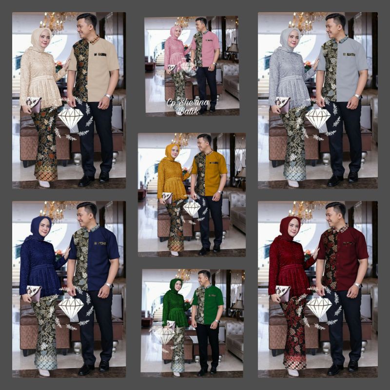 KEMEJA 3 Variations Of CP COUPLE Sogan, RIDWAN Shirt, KEBAYA SASA Tille ...