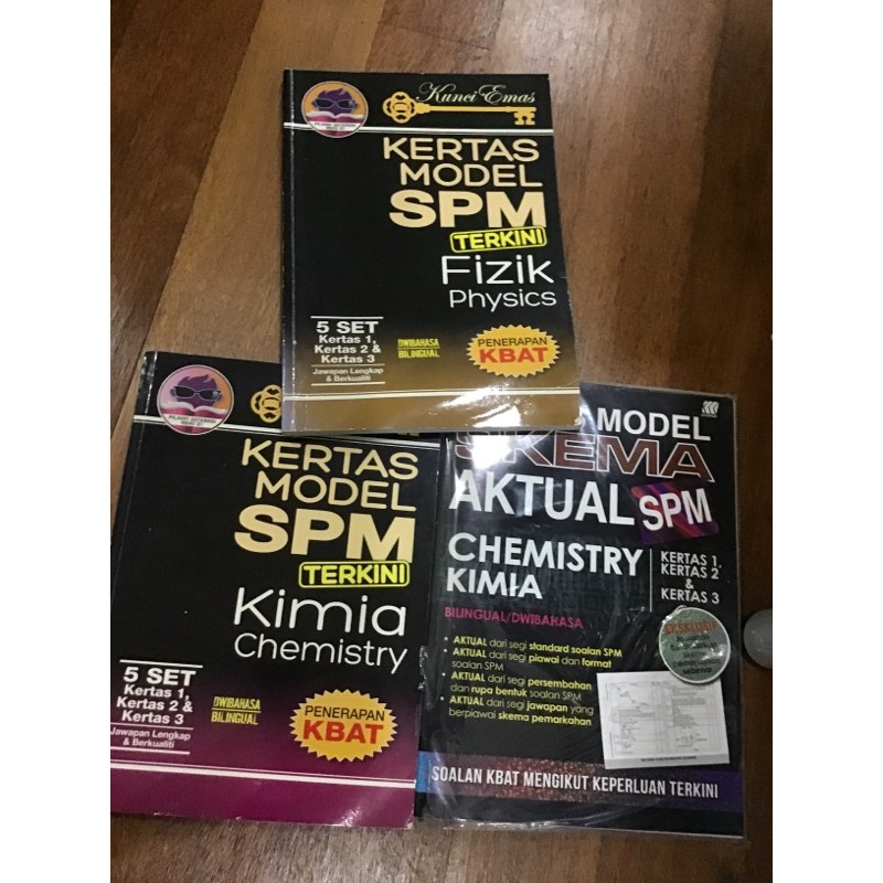 ALL 10 books at rm22! spm exercise book spm past year model test paper ...