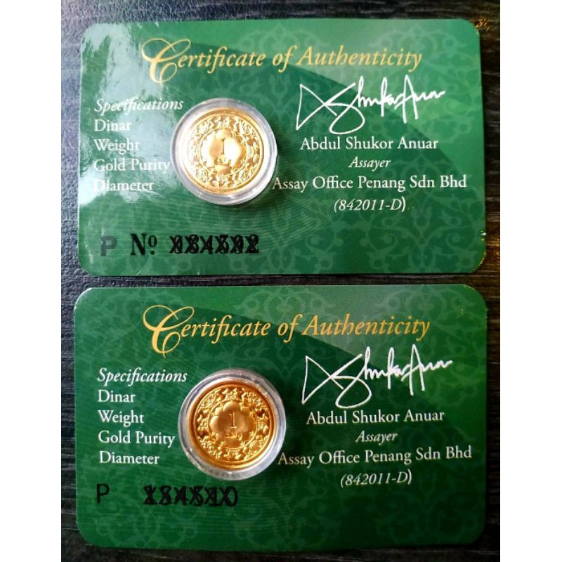 Public Gold 1 Dinar 916 4.25g 22k (SoldOut Production) | Shopee Malaysia