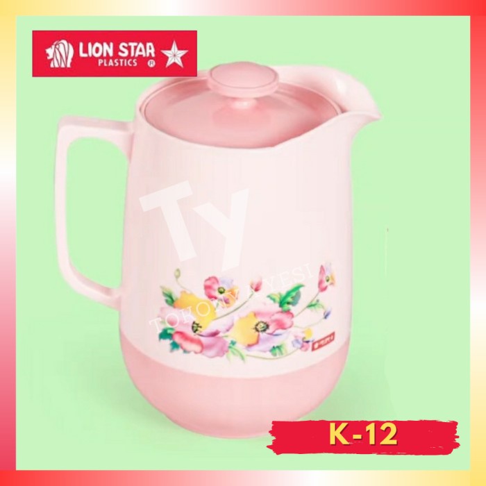 TERMOS Lion Star Thermo Water Jug 2.1 Liter Hot Water Thermos. K-12 | Shopee Malaysia