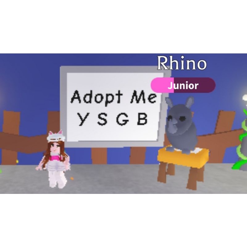RHINO Pet Adopt Me Roblox (FR/NFR) | Shopee Malaysia