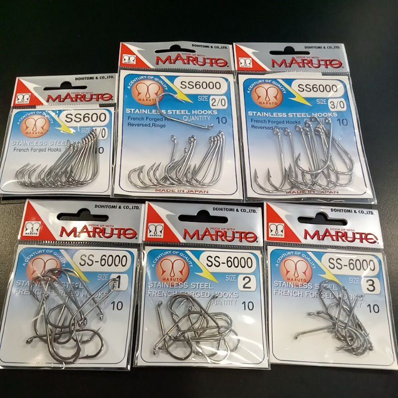 MARUTO SS6000 STAINLESS STEEL HOOK | Shopee Malaysia