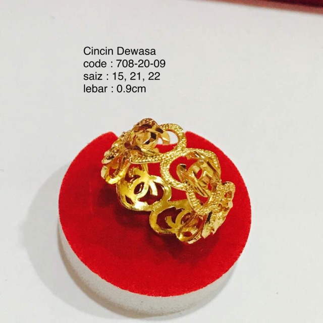 Emas korea (emas sadur 24k) | Shopee Malaysia
